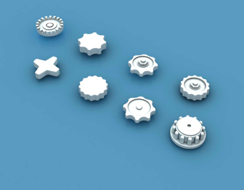 Anyz Model Accessories 031 Knobs WW2