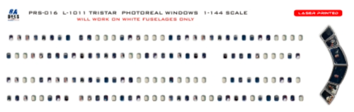 8aDecs PRS-016 L1011 Tristar - Photoreal Window Set