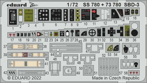 Eduard 73780 SBD-3 Flyhawk