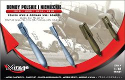 Mirage-Hobby 448001 Bomby polskie i niemieckie