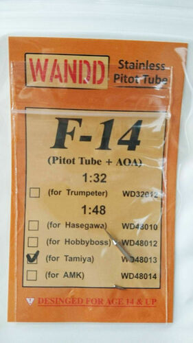 WandD STUDIO WD48013 F-14 Pitot Tube with AOA for Tamiya