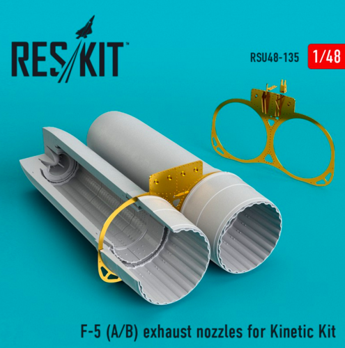 RES/KIT U48-0135 F-5 A/ B exhaust nozzles for Kinetic Kit