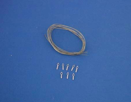 MR Modellbau 72064 Tow cables & tow eyes US tanks WW2 soft copper cable