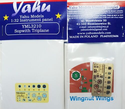 Yahu Models L3210 Sopwith Triplane