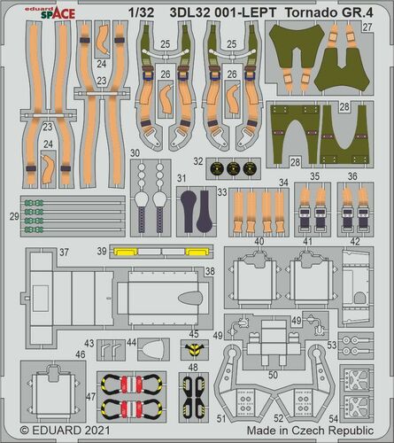 Eduard 3DL32001 Tornado GR.4 Space Italeri