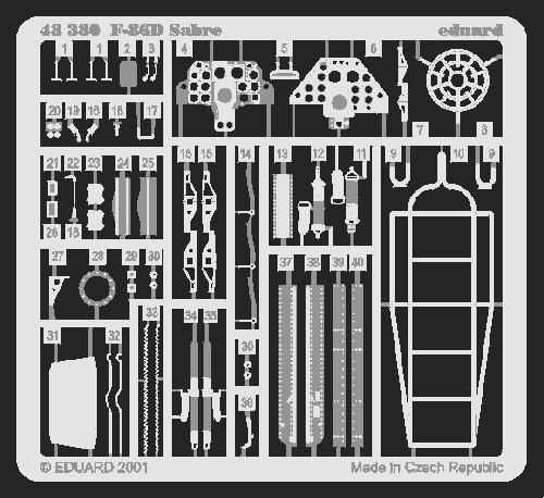 Eduard 48380 F-86D REVELL/MONOGRAM