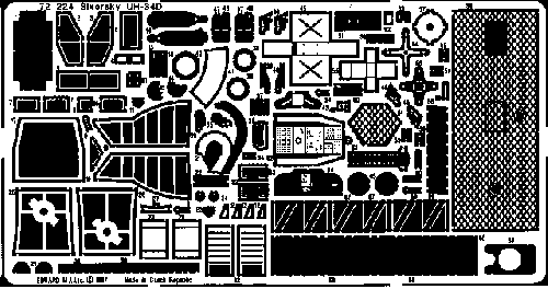 Eduard 72224 UH-34D Italeri