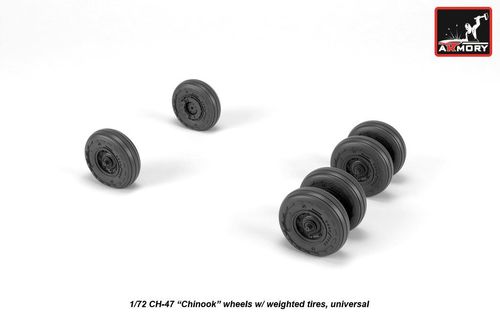 Armory Models Group AW72317 CH-47 Chinook wheels
