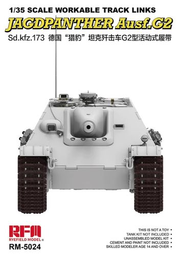 Rye Field Model RM-5024 Workable Track Links for Jagdpanther Ausf.G2