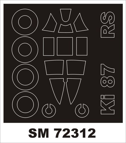 Montex SM72312 Ki-87 RS Model