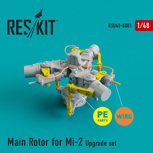 DISCONTINUED RES/KIT U48-0001 Main Rotor Mi-2 Upgrade & Detail set