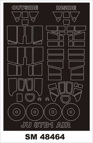 Montex SM48464 Ju 87B-1 Airfix