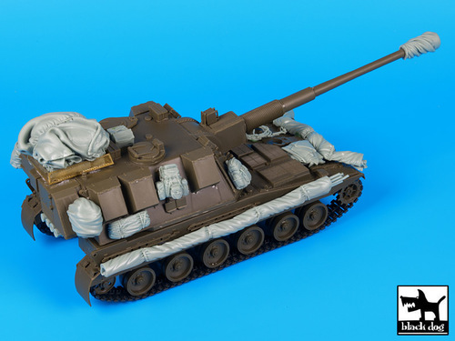 Black Dog T35116 British 155mm AS 90 accessories set for Trumpeter