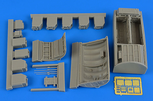 Aires 2208 F-104G/S Starfighter electronics & ammunition bay ITALERI