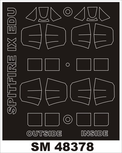 Montex SM48378 Spitfire IX Eduard