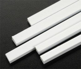 Plastruct 90809 PRĘT 4.8mm x 6.4mm - 250mm 1szt / 1 piece