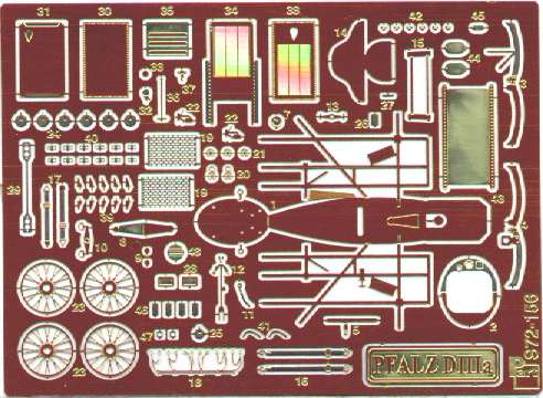 Part S72-156 Pfalz D.IIIa Roden