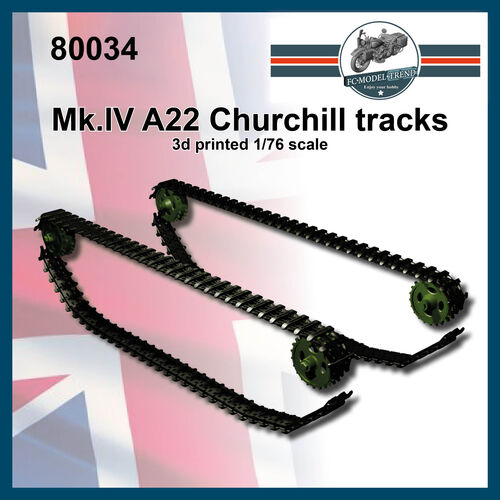 FC ModelTrend 80034 British A22 Churchill Mk.IV - Tracks (3D Printed)