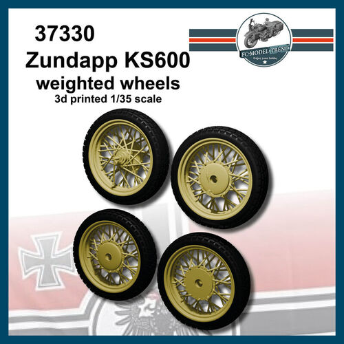 FC ModelTrend 37330 Zundapp KS600 Weighted Wheels