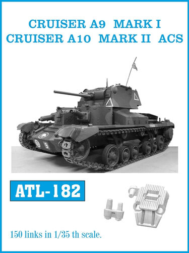 FriulModel 182 Tracks for Cruiser A9 Mark I./ Cruiser A10 Mark II ACS