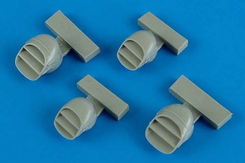 DISCONTINUED Aires 7285 Harrier FRS.1/GR.3/AV-8A exhaust nozzles Hasegawa Italeri