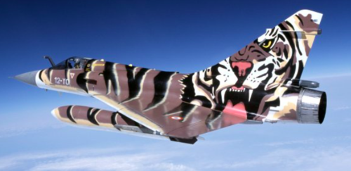 Syhart Decal 144-087 Mirage 2000C 12-YO "Tigermeet 2005"