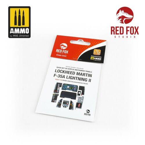 Red Fox Studio QS-32047 F-35A Lightning II (for Italeri/Academy kit)