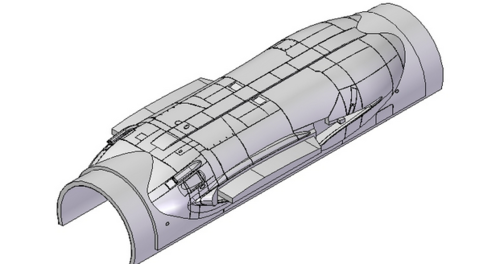 Bra.Z Models BZ4083 Boeing B787-8/9/10 Fuselage Wing Fairing for B787-8 Kit