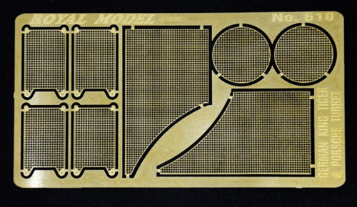 Royal Model di R. Reale 610 Engine grill screen Tiger II