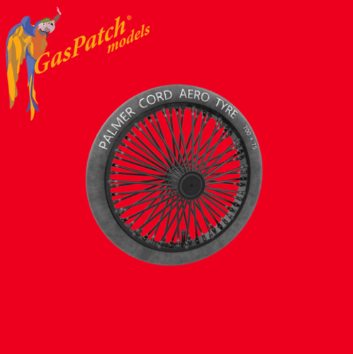 Gaspatch Models 19-48222 Palmer 700X75 Spoked Wheels (pair)