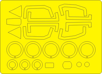 New Ware AM0671 MiG-15UTI Midget BASIC kabuki masks for Trumpeter