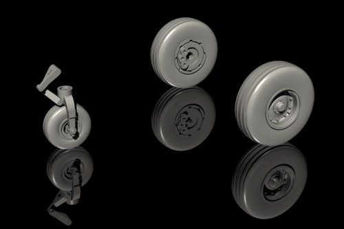 CMK Q72285 Tucano T.1 Wheels Set for Airfix
