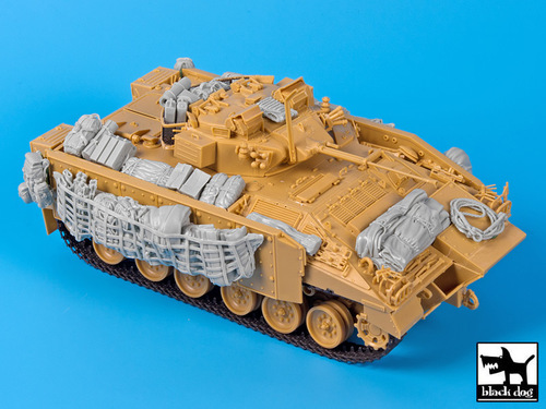 Black Dog T35112 British Warrior MCV accessories set for Academy