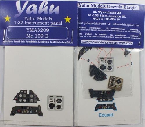 Yahu Models A3209 Me 109 E