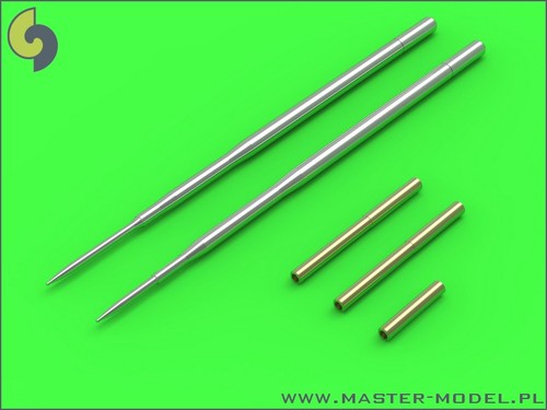 Master AM-32-070 MiG-17PF (Fresco D) - 23mm gun barrels set & Pitot Tubes