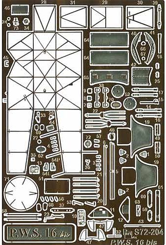 Part S72-204 PWS-16bis RPM
