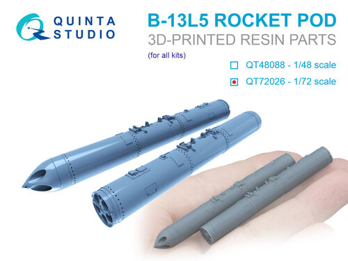 Quinta Studio QT72026 B-13L5 - Rocket Pods (2 pcs / for All Kits)