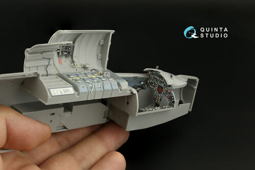 Quinta Studio QD32188 Lockheed F-104 J - 3D-Printed & Coloured Interior (for Italeri kits)