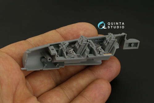 Quinta Studio QD72039 McDonnell Douglas F-15 E Strike Eagle - 3D-Printed & Coloured Interior (for Academy kits)