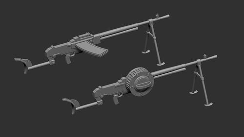 Firma49 A011-35 Machine Gun MAC 31