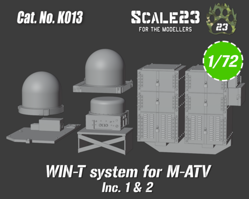 Scale23 72-K013 WIN-T system for M-ATV (Inc. 1 & 2) - 1 set