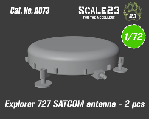 Scale23 72-A073 Explorer 727 SATCOM antenna - 2 pcs