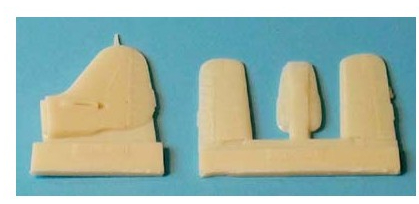 AML A72010 Focke-Wulf Fw-190 A-4 Conversion Set (designed to be used with Tamiya Fw-190A-3 kits)