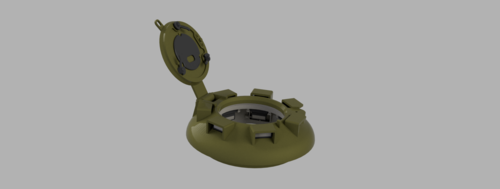 PanzerArt RE35-755 “Panther” F Commander cupola