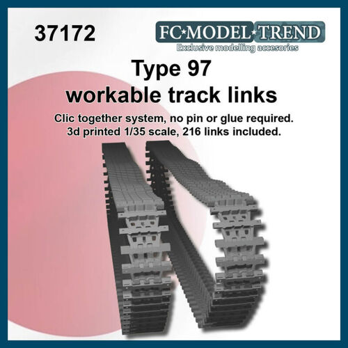 FC ModelTrend 37172 Type 97 Workable Track Links