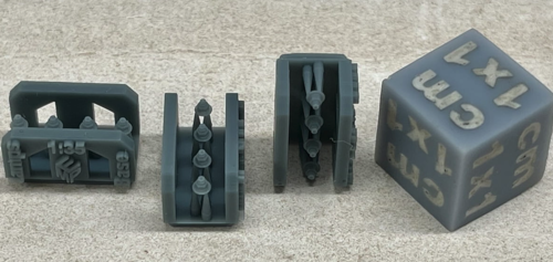 EMP3D 35040813 Światła obrysowe podstawa ASU-85/T-55 - 4 sztuki