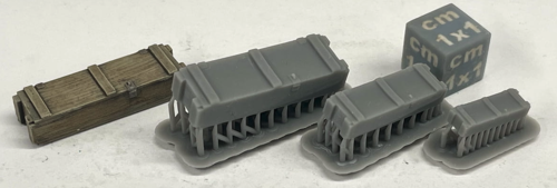EMP3D 72040530 Skrzynie drewniane na amunicję do haubicy 105mm - 2 sztuki
