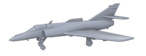 L'Arsenal 2.0 3D700076 Dassault Super Etendard Modernisé (SEM) x 5