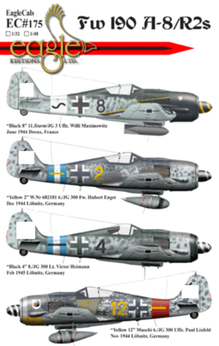 Eagle Editions D175-32 Fw 190 A-8/R2s