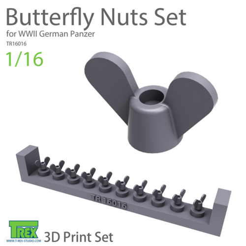 T-Rex Studio 16016 Butterfly Nuts Set for WWII German Panzer